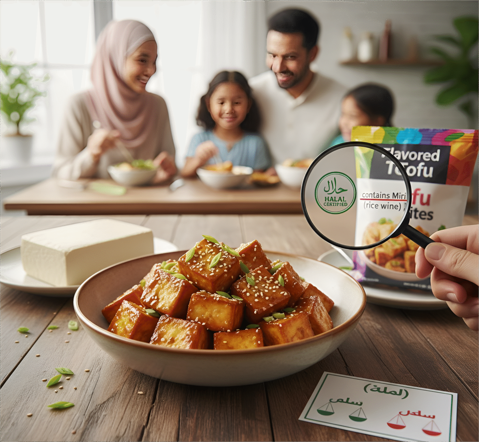 The Halal Status of Tofu (Plain vs. Flavored & Additive Concerns)